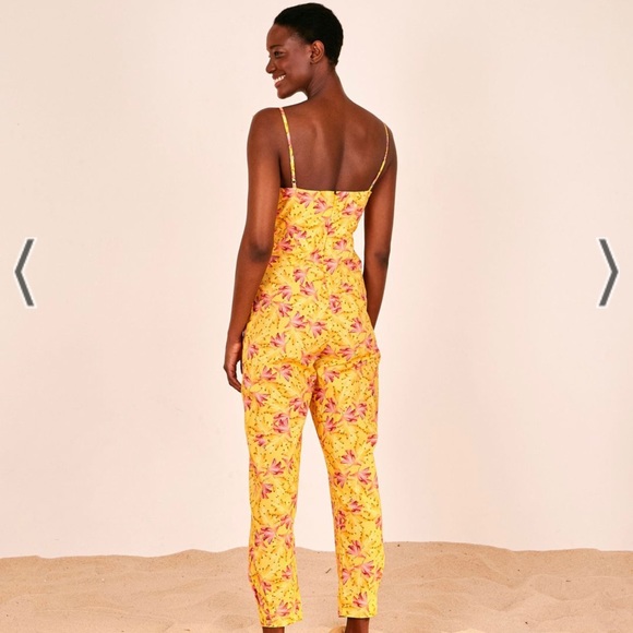 FARM Rio | Pants & Jumpsuits | Farm Rio Banana Jumper | Poshmark